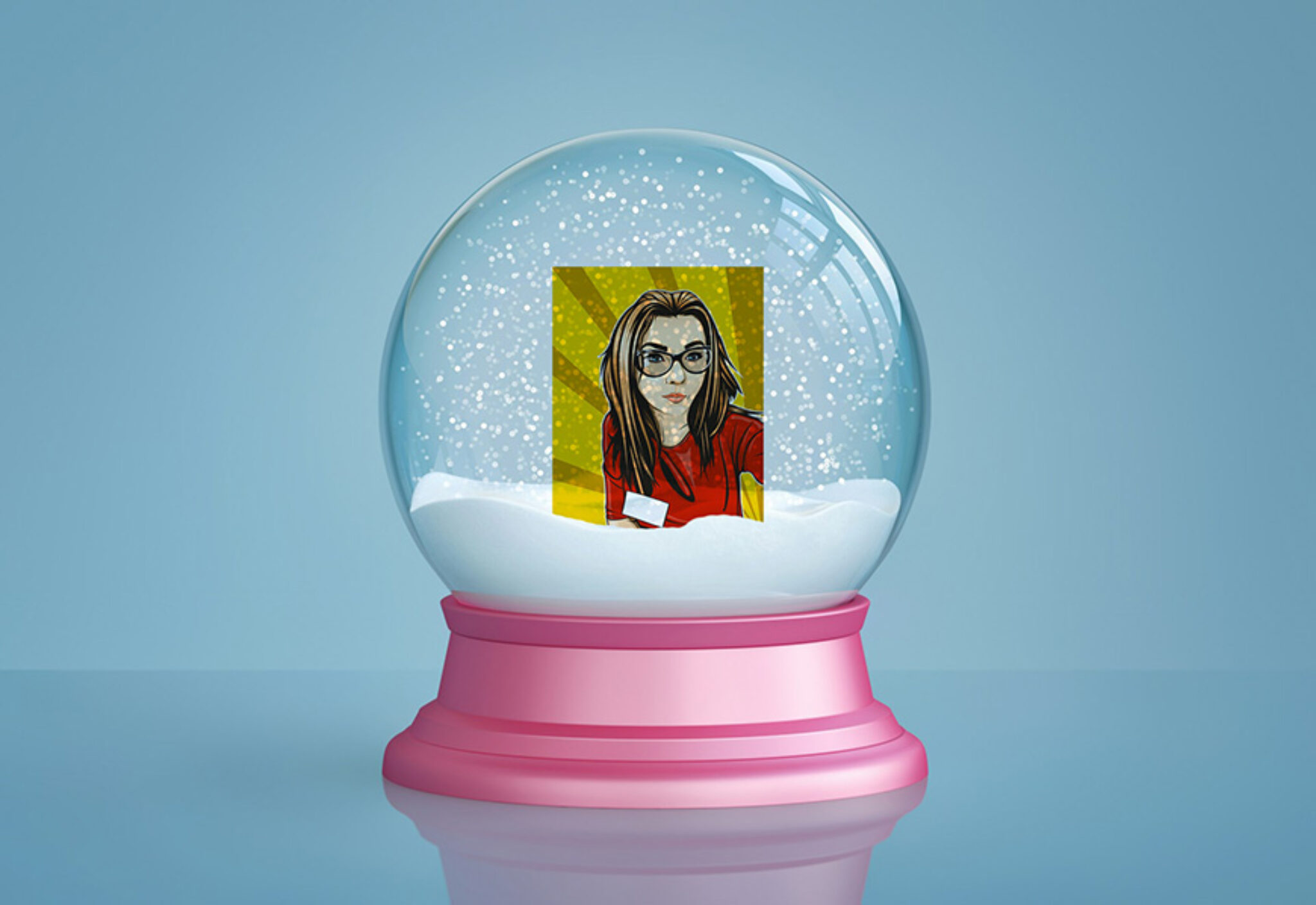 How to Make a DIY Photo Snow Globe – Siliconsavy.com